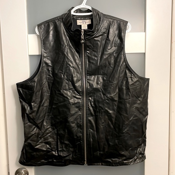 TY Original Wear | Jackets & Coats | Original Ty Wear Black Vest | Poshmark